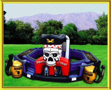 Fireproof Inflatable Halloween Pumpkins , High Tension Inflatable Kids Toys