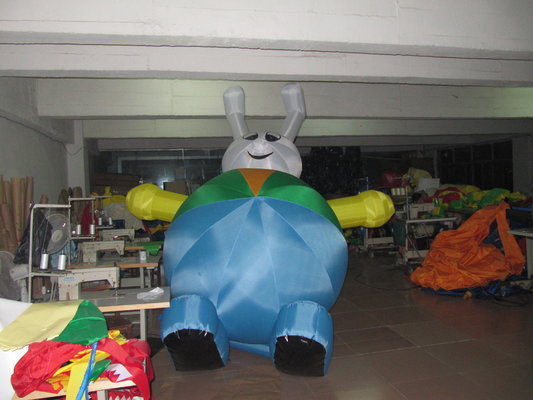 Festivals Decorative Inflatable Flowers Fireproof Customized High Tension