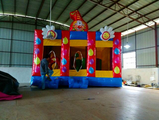 Colorfu Custom Inflatable Products , Kids Inflatable Bouncy Castle