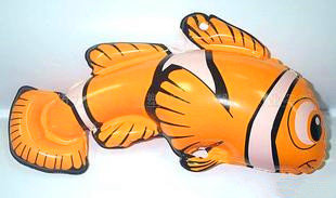 Custom Inflatable Advertising Products , Outdoor Use Inflatable Fish