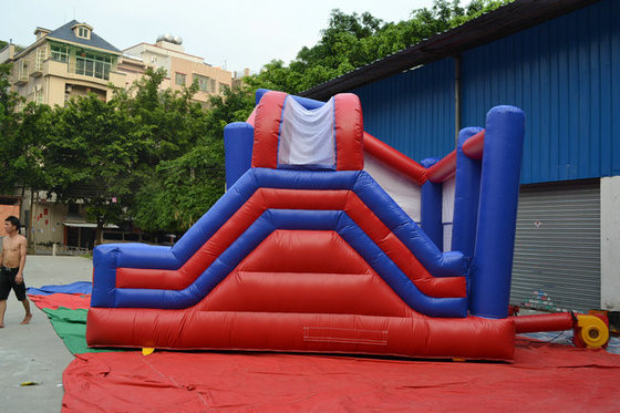 Custom Commerical 0.6mm PVC  Inflatable Water Banana Boat For Water Park Playing