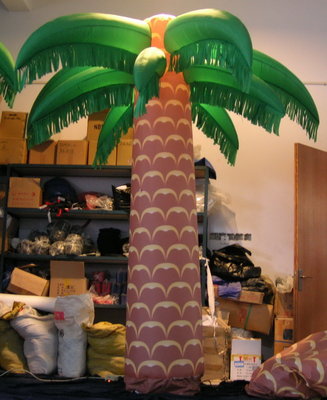 Customized Design Inflatable Coconut  Tree  , Coconut palm For Advertising / Event