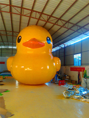 Cheap and Popular Gaint Inflatable Promotion Yellow Duck, Inflatable