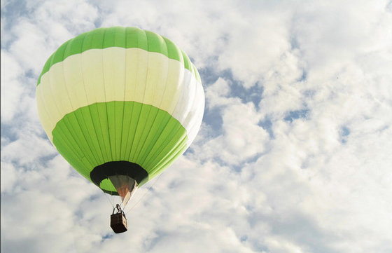 Commerical Sightseeing Inflatable Hot Air Balloon Trips Colorful Fire Resistance