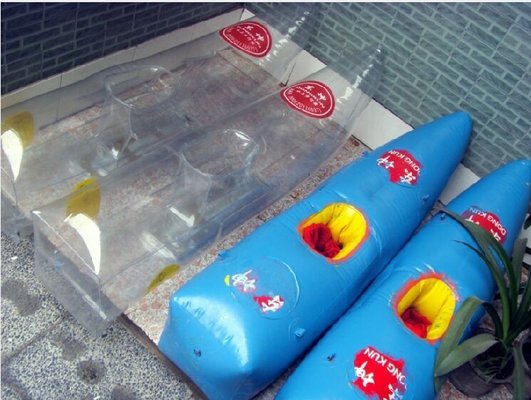 PVC Tarpaulin Funny Inflatable Water Games Inflatable Water Working Shoes