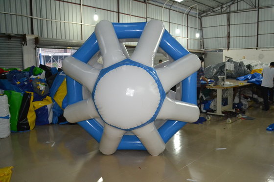 Mountain Climbing Inflatable Water Games / Activities With PVC Tarpaulin White