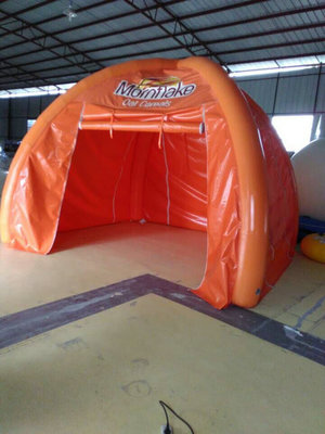 Commerical Inflatable Advertising Tent Tarpaulin Logo For Supermarket