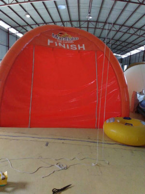Commerical Inflatable Advertising Tent Tarpaulin Logo For Supermarket