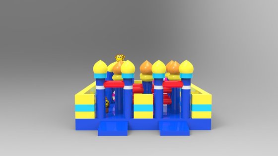 Entertainment Funny Inflatable Toy Fireproof Inflatable Bouncy Castle For Kids