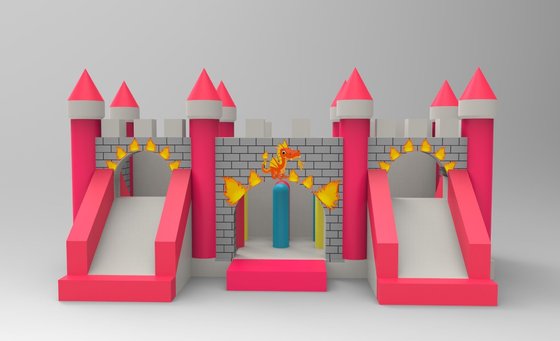 Kids Inflatable Sports Games Unique Fire Resistant For Playground Playing