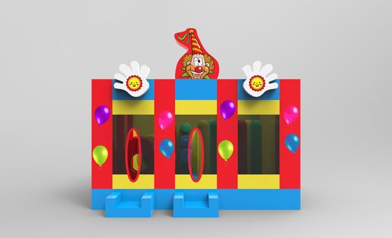 Kids Inflatable Sports Games Unique Fire Resistant For Playground Playing