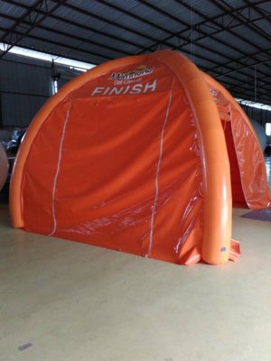 Easy To Carry Tarpaulin Inflatable party tent , Inflatable Lawn Tent For Product Promotion
