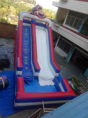 Outdoor Customized Inflatable Toy Inflatable Dry Large Slide For School