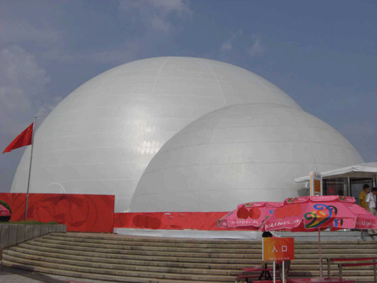Exhibition Dome Inflatable Event Tent / Gain Inflatable Yard Tent Fireproof