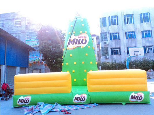 Variety Portable Inflatable Climbing Wall Outdoor / Sport Usage