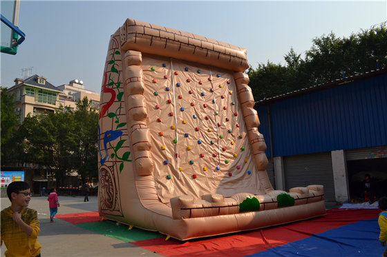 Variety Portable Inflatable Climbing Wall Outdoor / Sport Usage