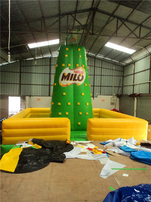 Variety Portable Inflatable Climbing Wall Outdoor / Sport Usage