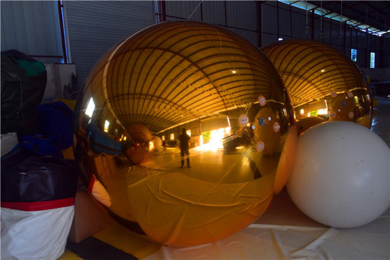 PVC Inflatable Mirror Ball Various Color Inflatable Globe For Advertising / Party