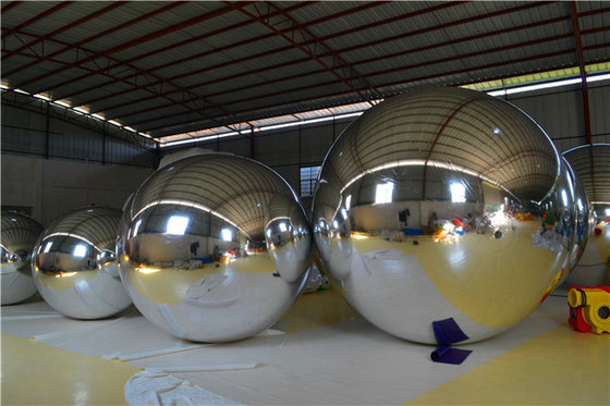 PVC Inflatable Mirror Ball Various Color Inflatable Globe For Advertising / Party