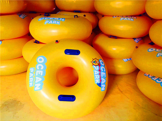 Kids Round Swimming Pool Floats / Indoor Inflatable Swimming Ring