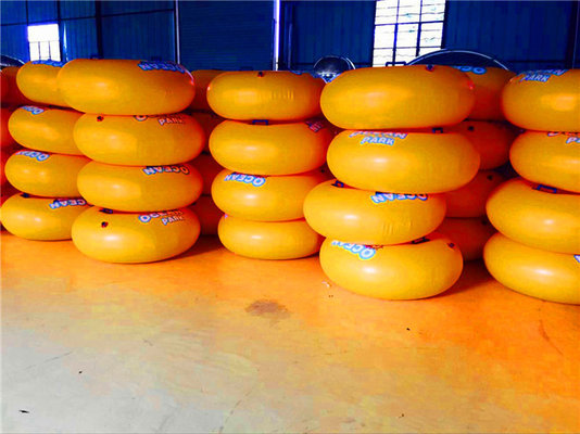 Mass Production PVC Inflatable Swimming Rings For Swimming Pool And  Beach