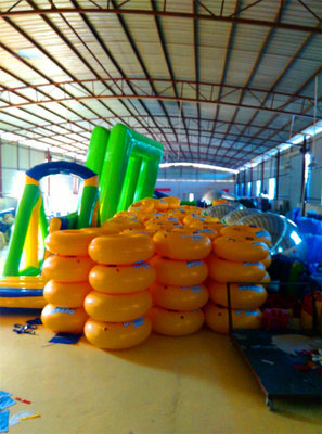 Kids Round Swimming Pool Floats / Indoor Inflatable Swimming Ring