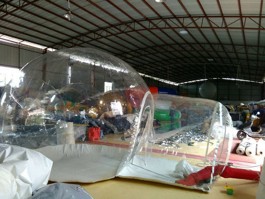 Commerical Inflatable Backpacking Tent 3.5m Fashion Outdoor Clear Inflatable Bubble Tent
