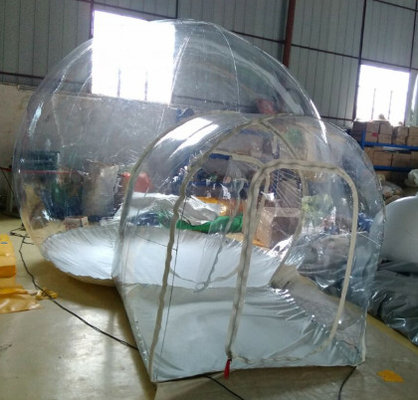 Hot Playing Center Customized Inflatable  Bubble Tent Commerical Clear Inflatable Tent