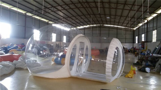 Family Camping Commericall Inflatable Backpacking Tent 3.5m Clear