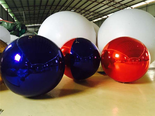 Advertising Inflatable Mirror Ball Customized Mirror Cloth For Party Fashion Show