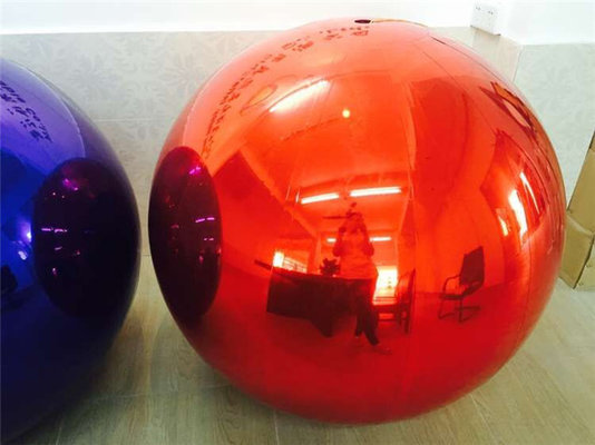 Advertising Inflatable Mirror Ball Customized Mirror Cloth For Party Fashion Show