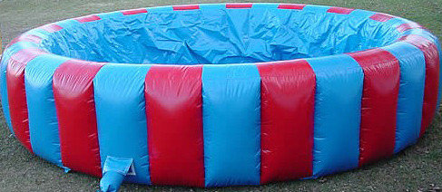 Customized Outdoor Inflatable Swimming Pool For Kids , PVC Tarpaulin