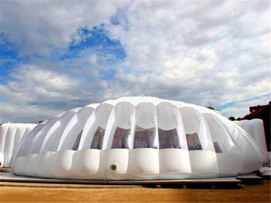 Large Outdoor Inflatable Party Tent Customized For Camping / Exhibition