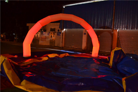 PVC Tarpaulin / Oxford Cloth Inflatable Advertising Products , Inflatable Advertising Arch