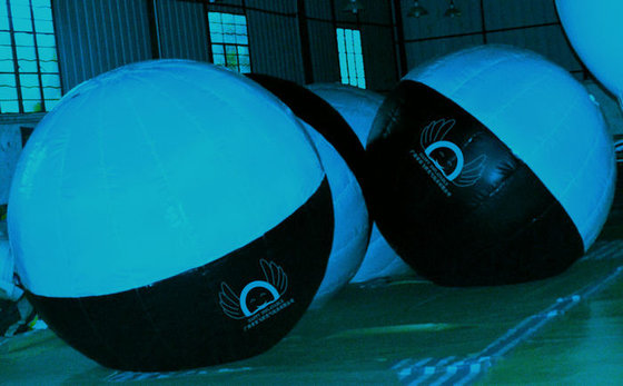 PVC Inflatable Advertising Ball With Led Lights For Promotional Activities