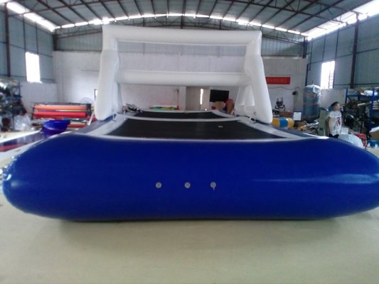 PVC Tarpaulin Inflatable Sports Games Water Volleyball Court / Sports Field