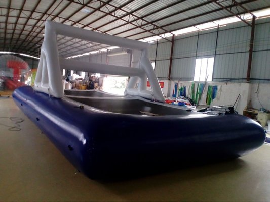 PVC Tarpaulin Inflatable Sports Games Water Volleyball Court / Sports Field