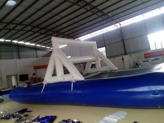 PVC Tarpaulin Inflatable Sports Games Water Volleyball Court / Sports Field