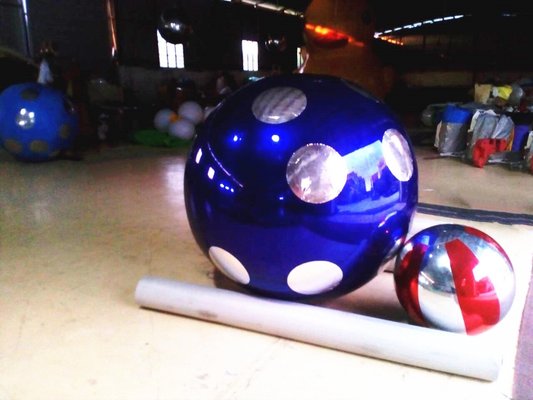 Customized Dot Inflatable Mirror Ball Decoration inflatable balloons for advertising