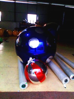 Customized Dot Inflatable Mirror Ball Decoration inflatable balloons for advertising