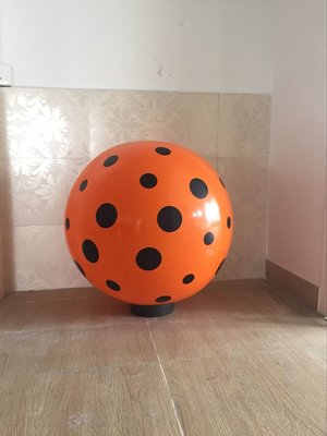 Logo printing promotional Inflatable Dot Ball 3m DIA WITH Air pump