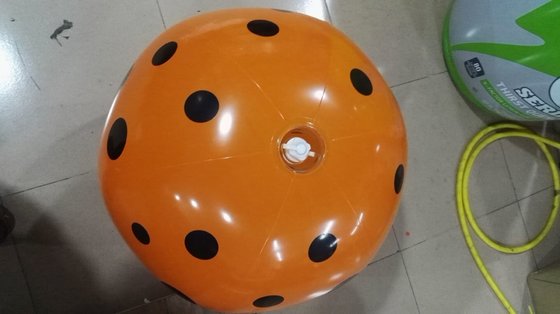 Logo printing promotional Inflatable Dot Ball 3m DIA WITH Air pump