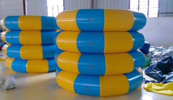 PVC Tarpaulin Inflatable Trampoline 2.5m Inflatable Water Toys Water Park Games