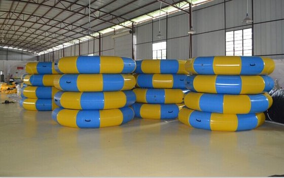 PVC Tarpaulin Inflatable Trampoline 2.5m Inflatable Water Toys Water Park Games