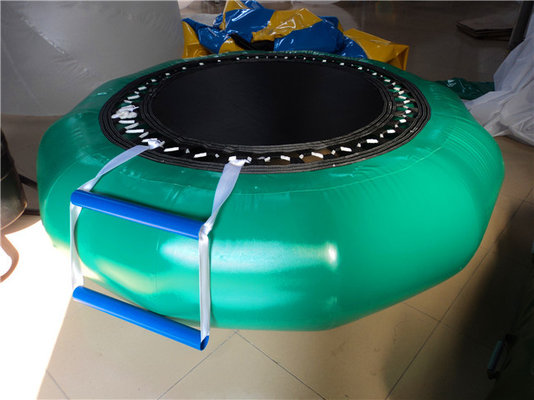 Customized  Inflatable Water Park Games PVC Tarpaulin Inflatable Trampoline