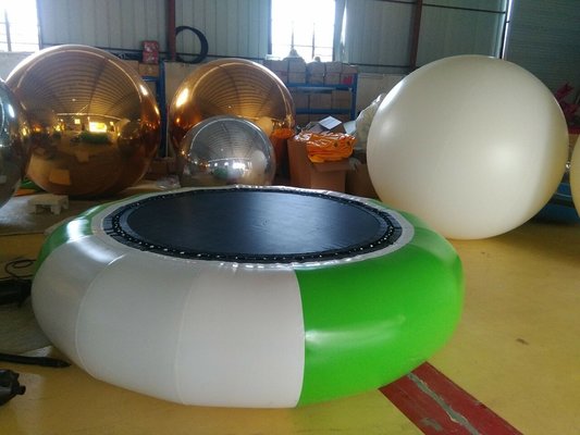 Inflatable Trampoline 2.5m Customized Inflatable Water Toys Water Park Games