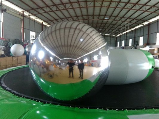 Inflatable Trampoline 2.5m Customized Inflatable Water Toys Water Park Games