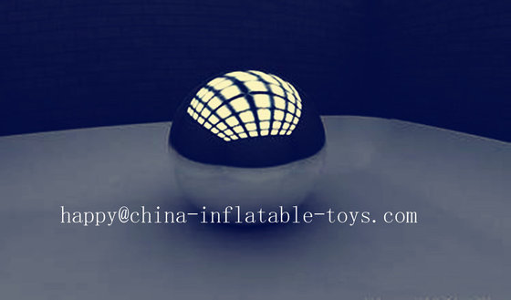 Durable Fashional Inflatable Mirror Ball For Wedding Stage Christmas Decoration