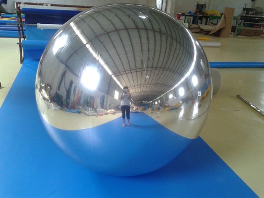 Bouncy Stage Decoration Inflatable Mirror Ball For Fashion Show
