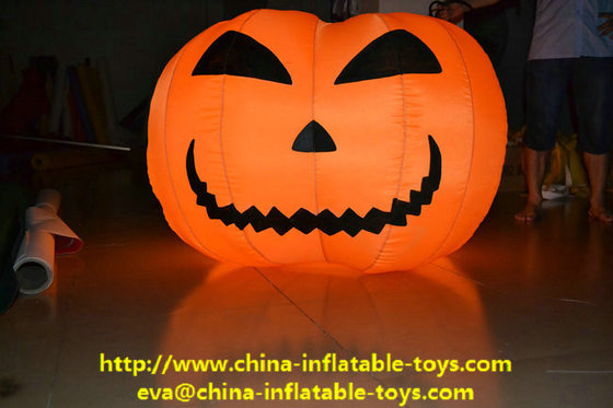Orange Sewing Oxford Inflatable Advertising Products Pumpkin Halloween Decoration